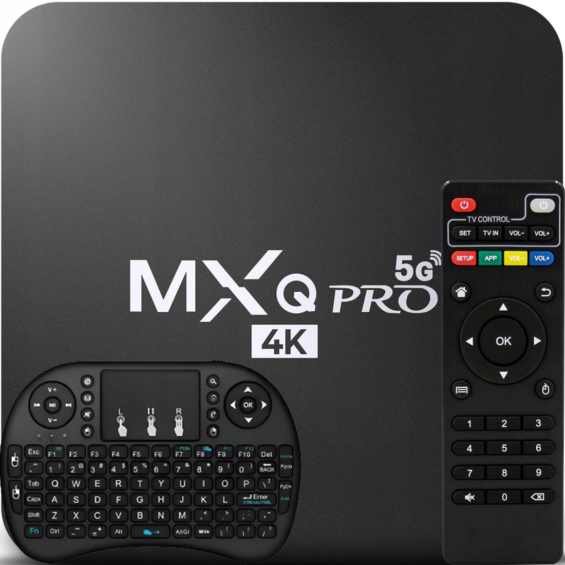 SMART TV BOX 8GB MXQ PRO 4K DEKODER Android 7.1 – 134557491 - ERLI.pl