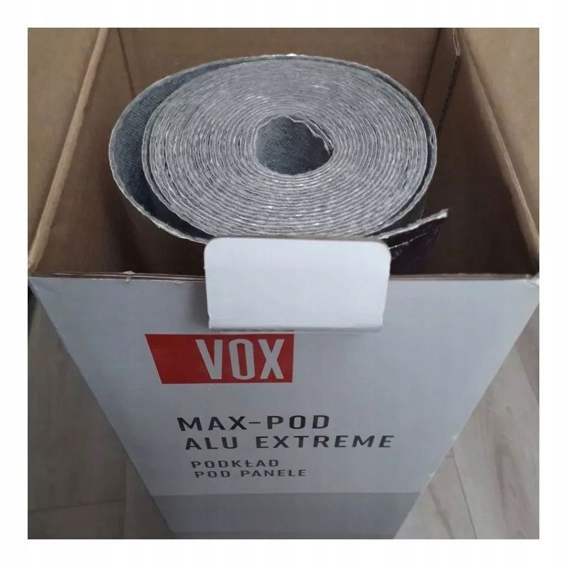 Podkład pod winyle MAX-POD ALU EXTREME VOX 1,6mm - ERLI.pl