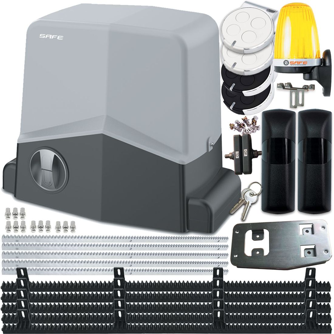 NAPĘD DO BRAMY PRZESUWNEJ - FULL ZESTAW - ERLI.pl