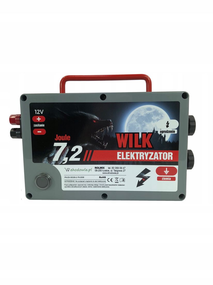 Pastuch elektryczny WILK 7,2J - ERLI.pl