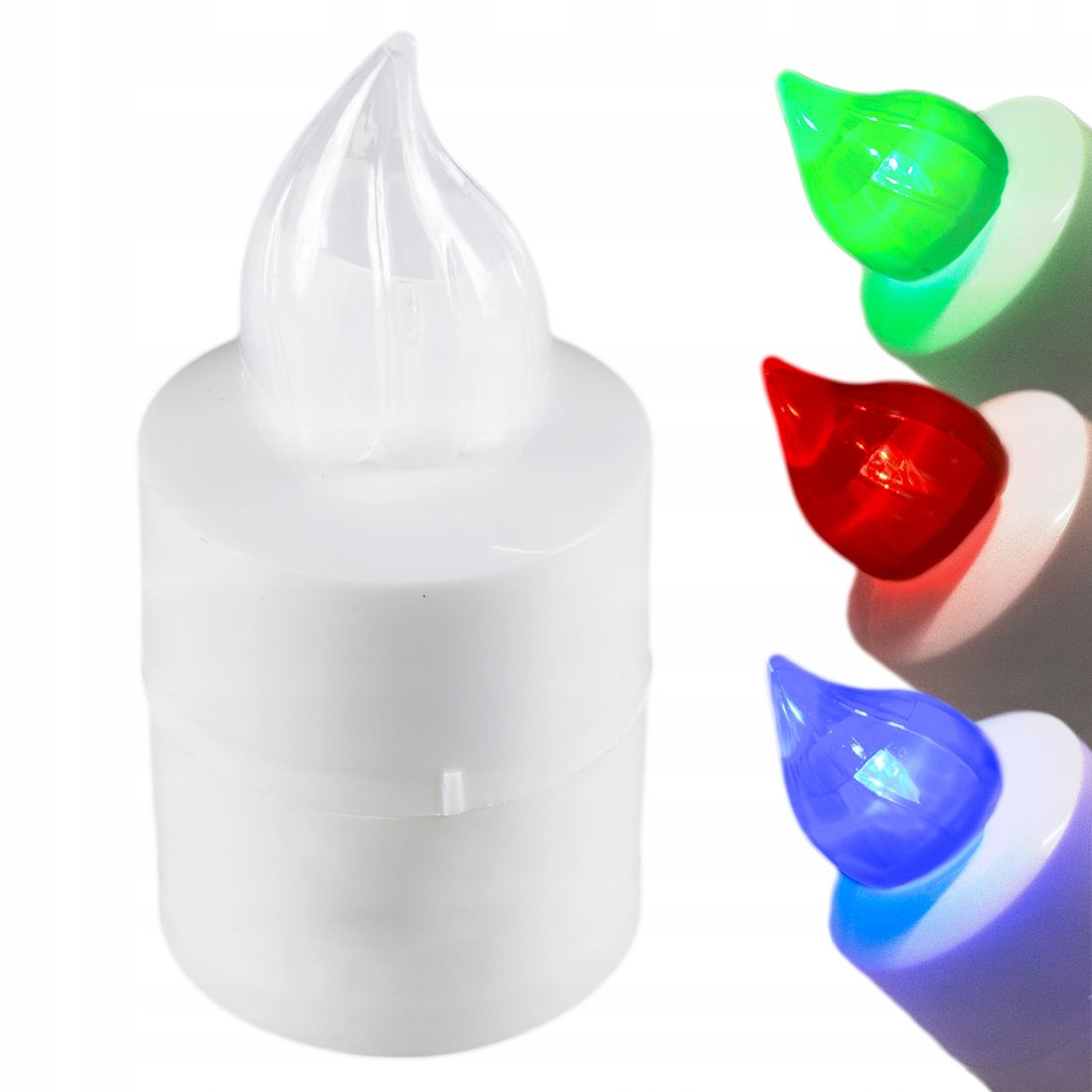 WODOODPORNY ZNICZ DIODA RGB WKŁAD 180DNI ŚWIECZKA - ERLI.pl WODOODPORNY ZNICZ DIODA RGB WKŁAD 180DNI ŚWIECZKA - ERLI.pl