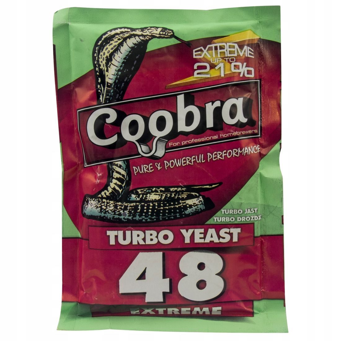 DROŻDŻE GORZELNICZE COOBRA 48 TURBO YEAST EXTREME - ERLI.pl