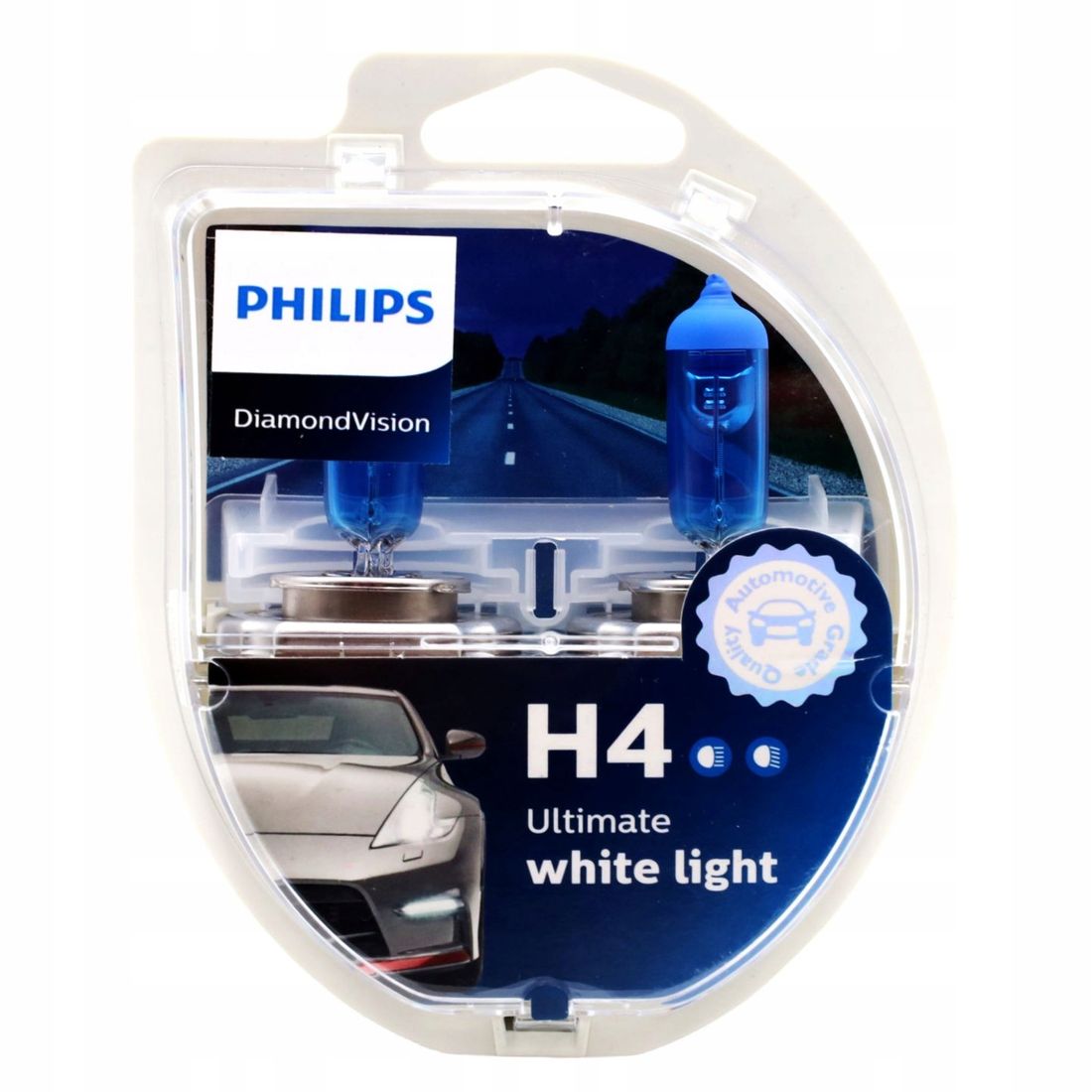 Żarówki Philips H4 Diamond Vision 5000K 12V - ERLI.pl