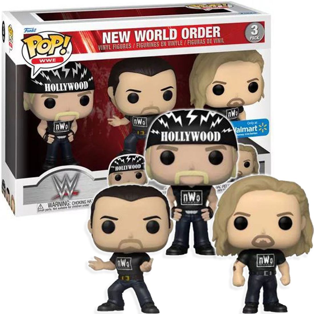 Funko POP! WWE New World Order nWo 3pack Figurka Winylowa 61463 - ERLI.pl