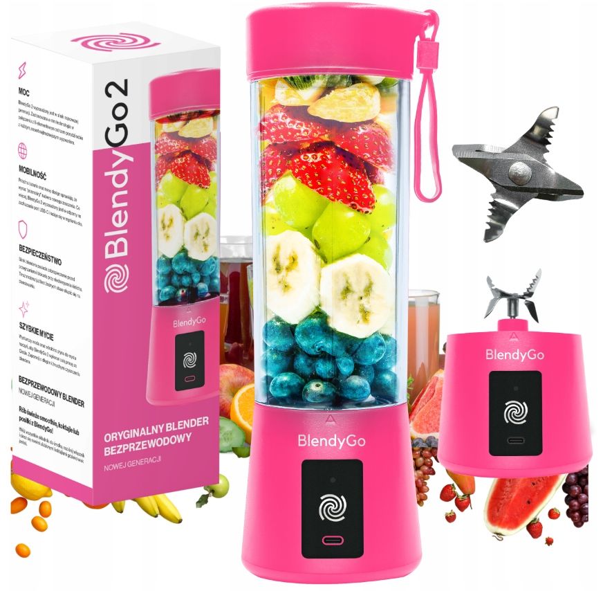 Oryginalny Blender BlendyGo 2 - Bezprzewodowy USB - ERLI.pl