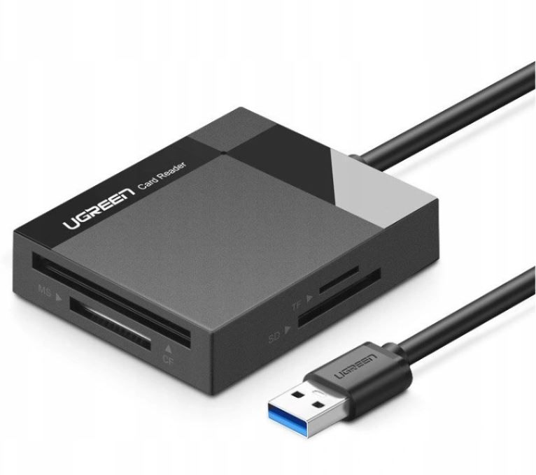 UGREEN 30333 ADAPTER CZYTNIK KART SD MICRO CF TF USB 3.0 - ERLI.pl UGREEN 30333 ADAPTER CZYTNIK KART SD MICRO CF TF USB 3.0 - ERLI.pl