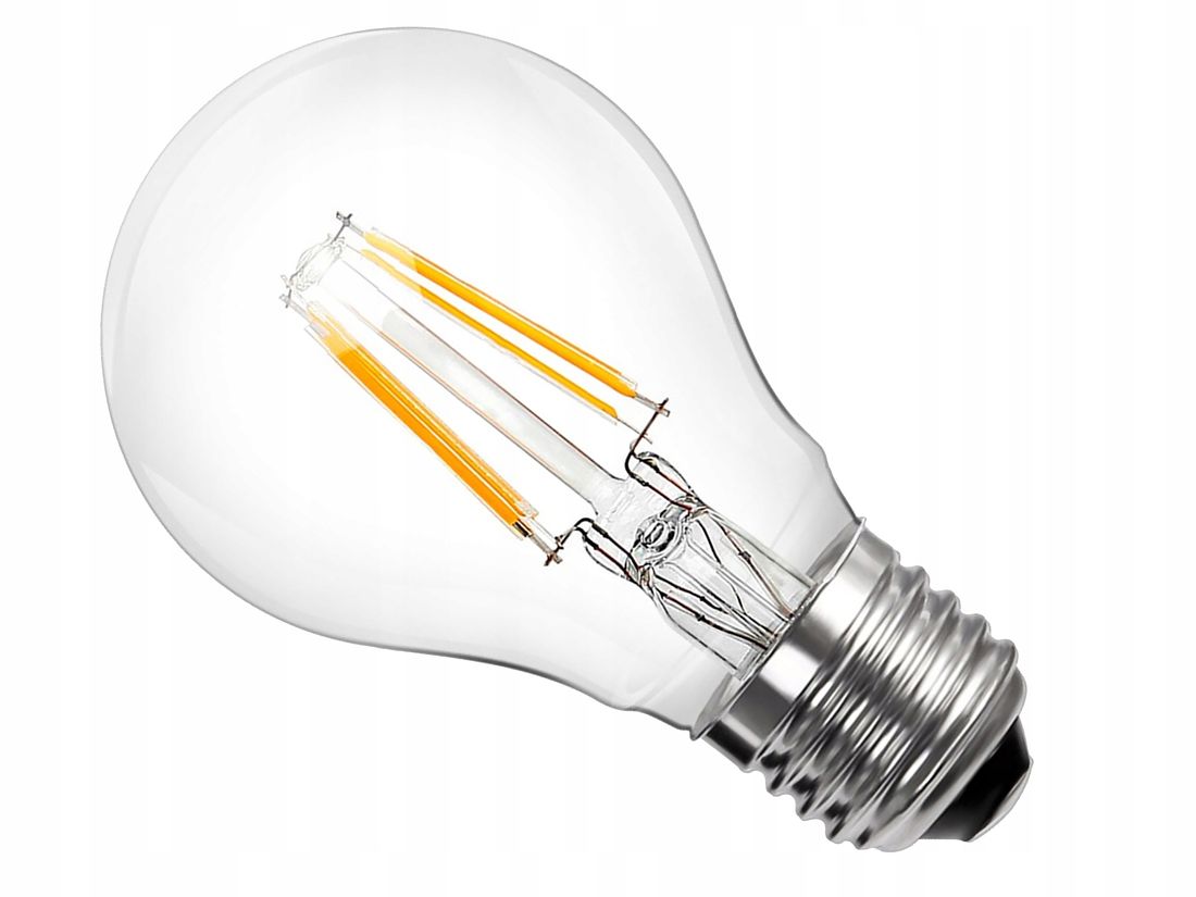 Żarówka LED filament E27 8W = 70W edison retro - ERLI.pl Żarówka LED filament E27 8W = 70W edison retro - ERLI.pl