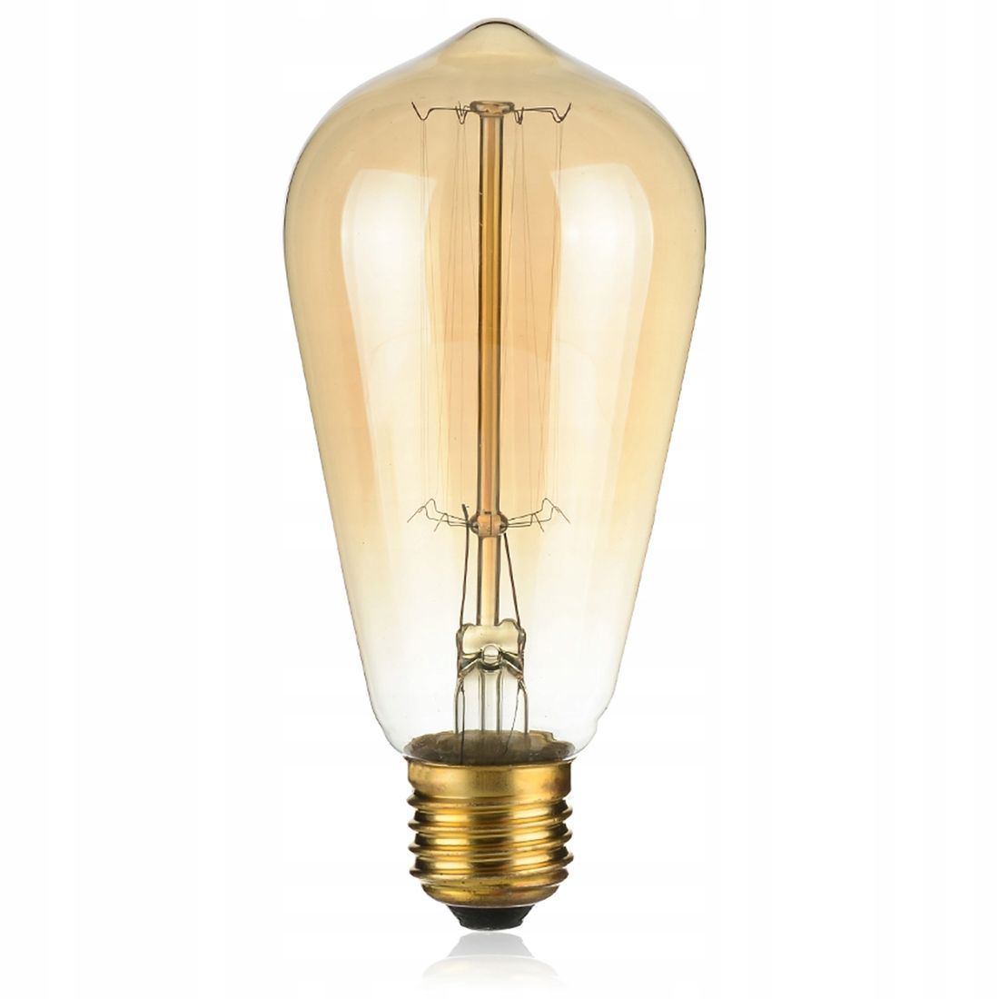 Żarówka LED filament E27 10W = 80W edison retro - ERLI.pl Żarówka LED filament E27 10W = 80W edison retro - ERLI.pl