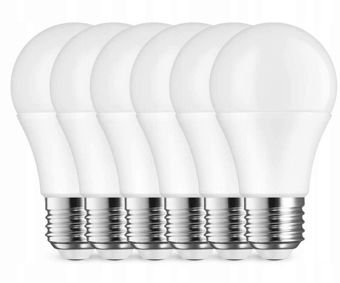Zestaw 6x Żarówka LED E27 15W barwa zimna – 135341179 - ERLI.pl Zestaw 6x Żarówka LED E27 15W barwa zimna – 135341179 - ERLI.pl