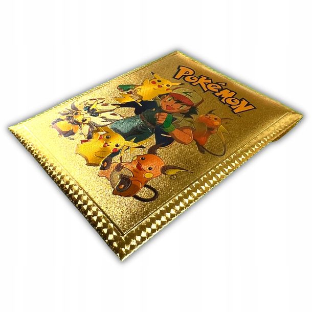 KARTY POKEMON KOLEKCJONERSKIE ZŁOTE SASZETKA 10SZT - ERLI.pl KARTY POKEMON KOLEKCJONERSKIE ZŁOTE SASZETKA 10SZT - ERLI.pl