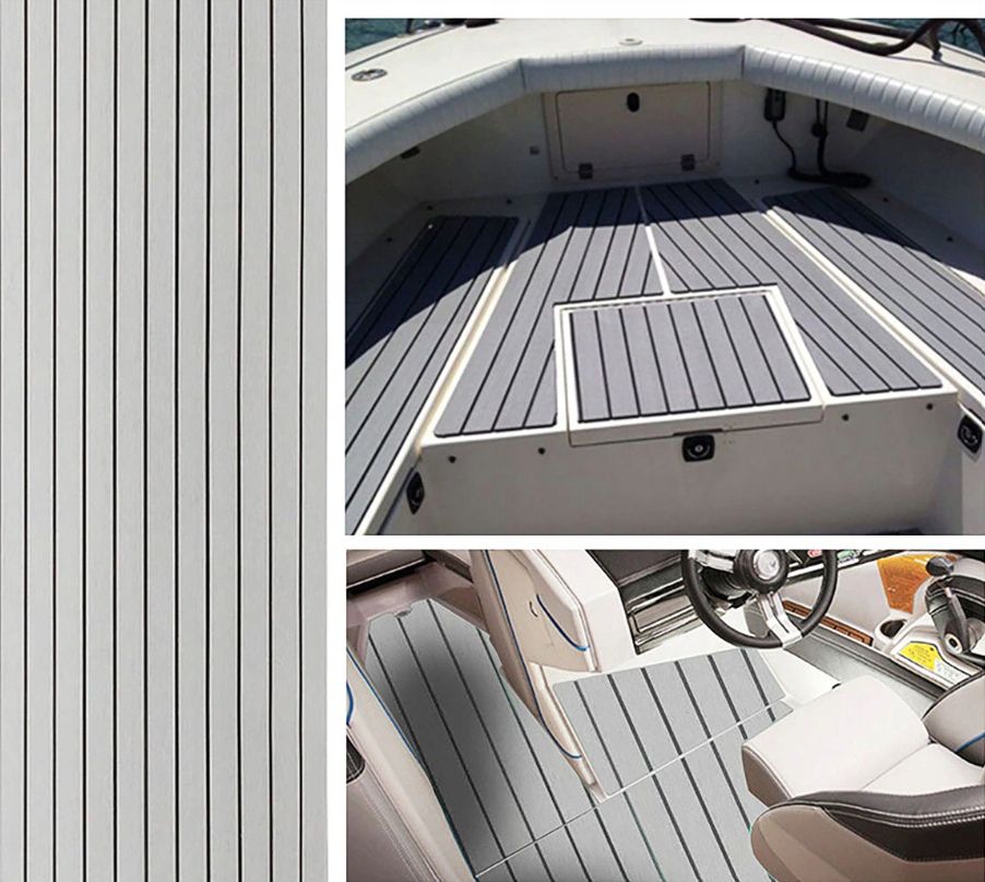 Teak EVA mata podłogowa do łodzi jachtowej 240x60 – 135391786 - ERLI.pl