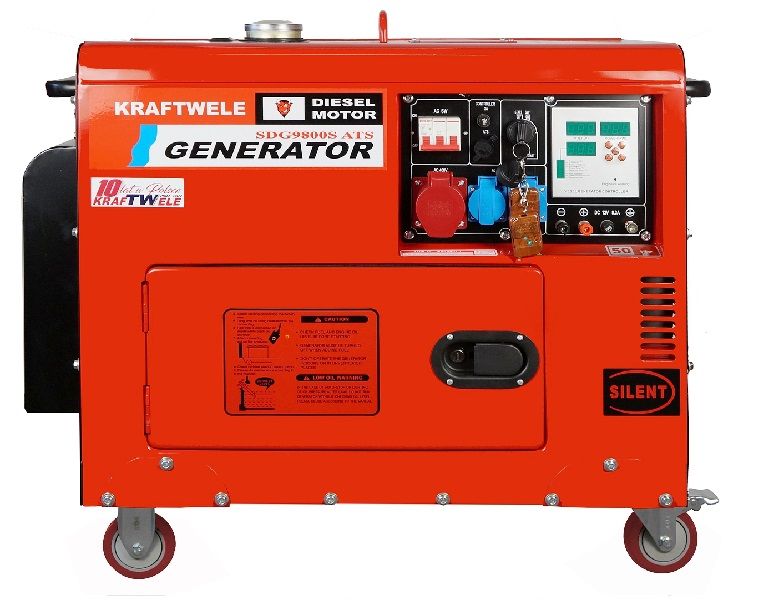 Generator Agregat PrĄdotwÓrczy 9 8 Kw Wyciszony Sdg9800s 3f Erli Pl