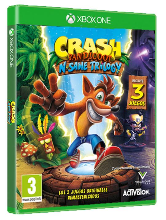 Crash Bandicoot N. Sane Trilogy (3w1) | Gry Xbox Series X, Xbox One ...