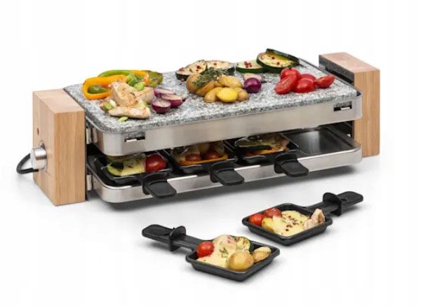 9243 grill raclette 8os 1200w płyta grillowa okaz - ERLI.pl