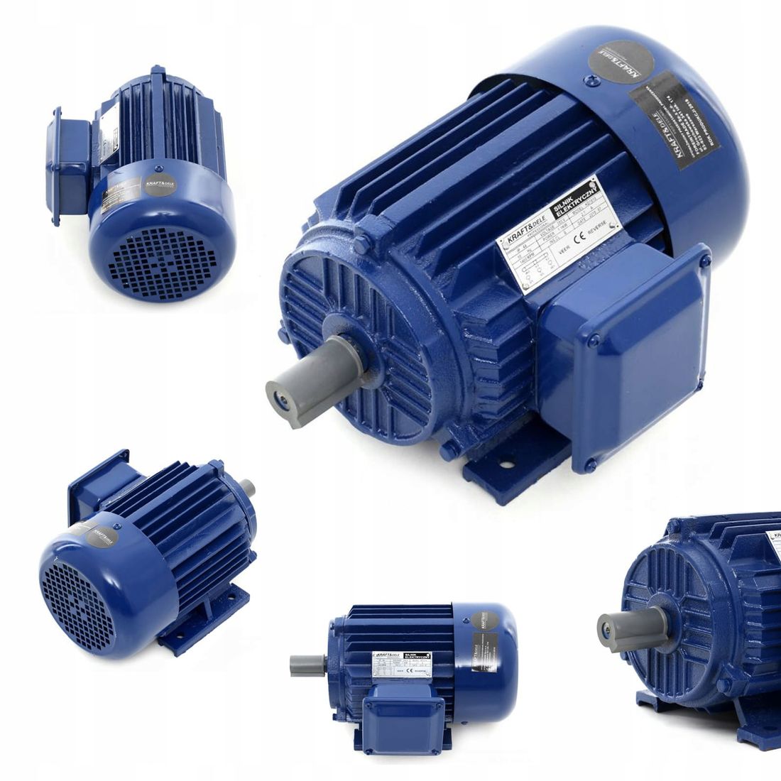 SILNIK ELEKTRYCZNY 3 FAZOWY 1500W 380V 1400RPM - ERLI.pl