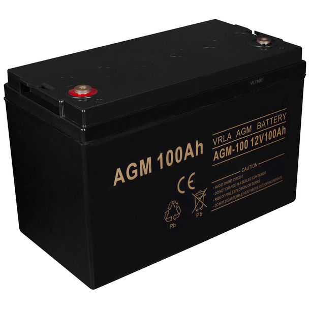 Akumulator bezobsługowy AGM do zasilacza UPS 12V 100Ah VOLT POLSKA - ERLI.pl