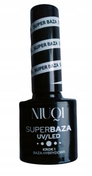Niuqi Super Baza UV/LED Baza Hybrydowa Do Paznokci 5ml P - ERLI.pl Niuqi Super Baza UV/LED Baza Hybrydowa Do Paznokci 5ml P - ERLI.pl