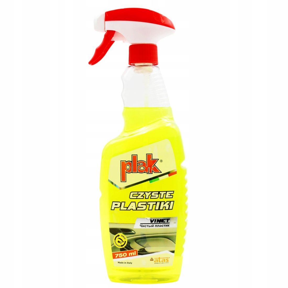 Płyn do Czyszczenia Plastików Plak Vinet 750ml – 135737352 - ERLI.pl