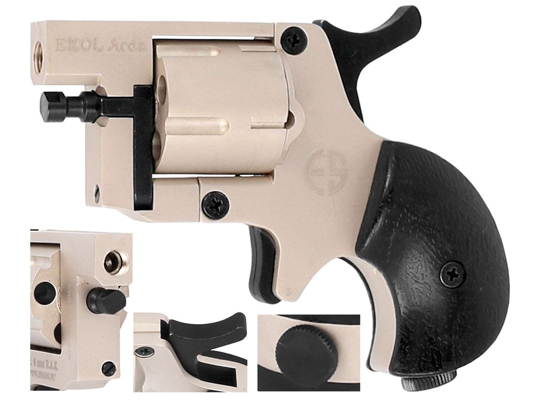 Rewolwer Ekol Arda hukowy kal. 6 mm K-1 satynowy – 6401492 - ERLI.pl