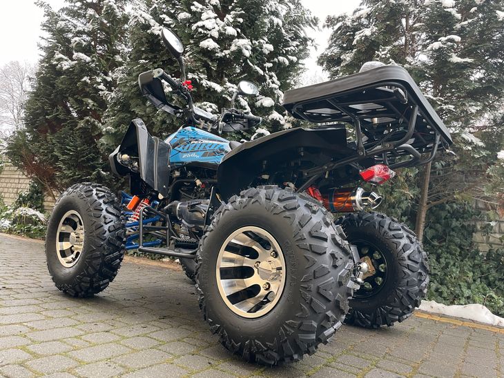 QUAD 250cc VARIA BOMBARDIER XXL NAJMOCNIEJSZY HAK ALUFELGI - ERLI.pl