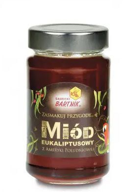 Sądecki Bartnik, Miód Eukaliptusowy źródło enzymów 300 g - ERLI.pl