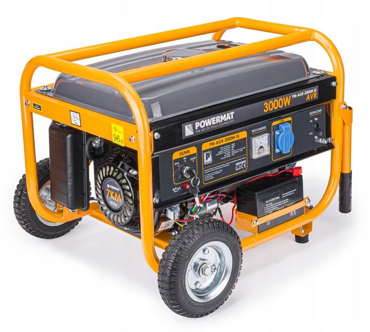 AGREGAT PRĄDOTWÓRCZY GENERATOR 3000W 230V ROZRUCH - ERLI.pl