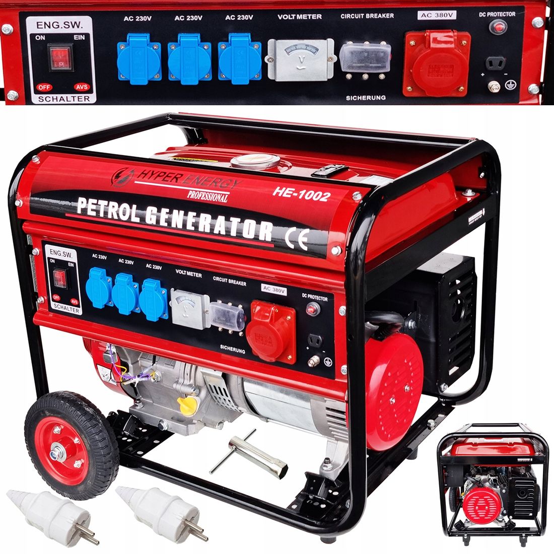 AGREGAT PRĄDOTWÓRCZY GENERATOR PRĄDU 5KW 5000w - ERLI.pl