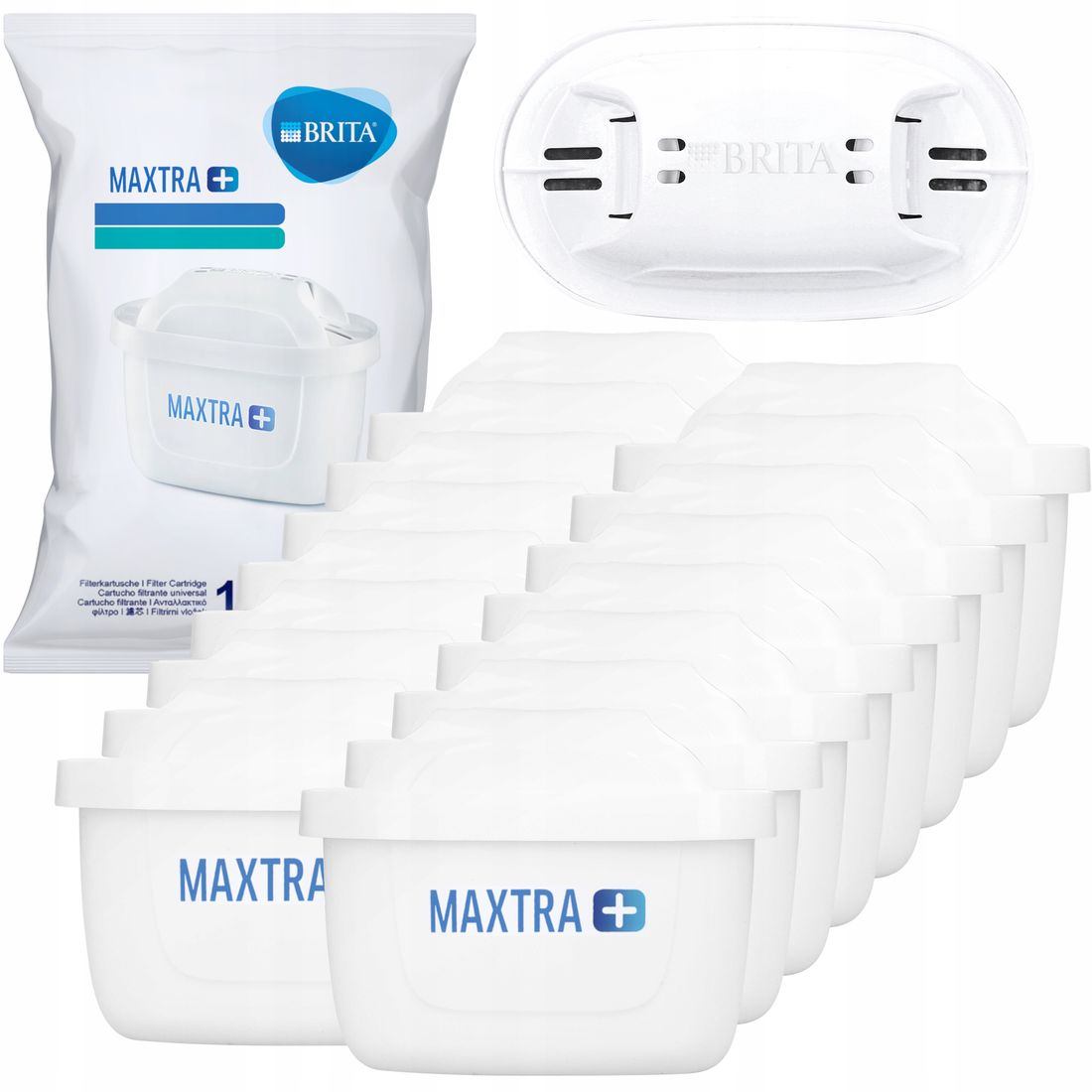 BRITA MAXTRA PLUS + WKŁAD FILTR DO WODY 16 SZT - ERLI.pl