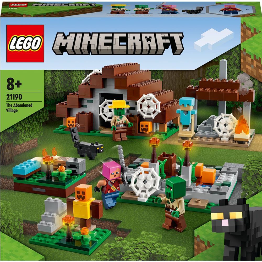 LEGO Minecraft Opuszczona wioska 21190 - ERLI.pl