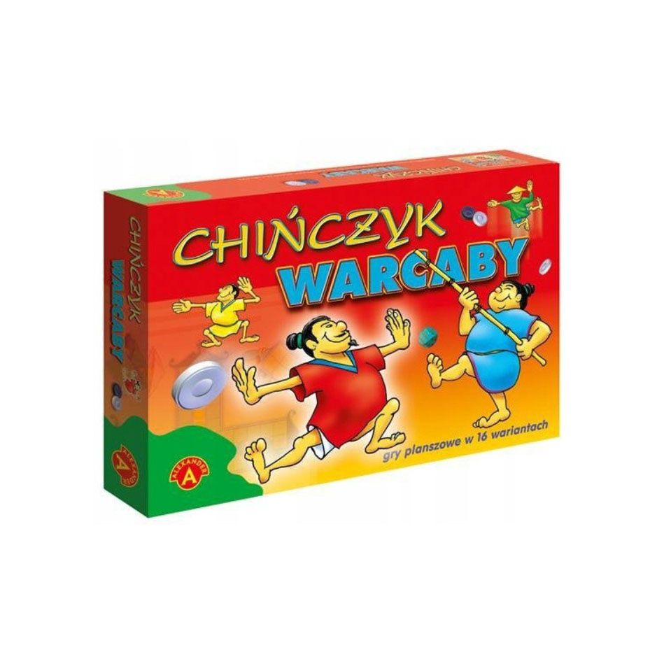 GRA WARCABY I CHIŃCZYK RODZINNA PLANSZOWA 2W1 - ERLI.pl