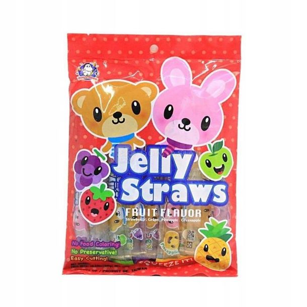 Jelly Straws Assorted Galaretki Owocowe W Tubkach 300g ABC - ERLI.pl