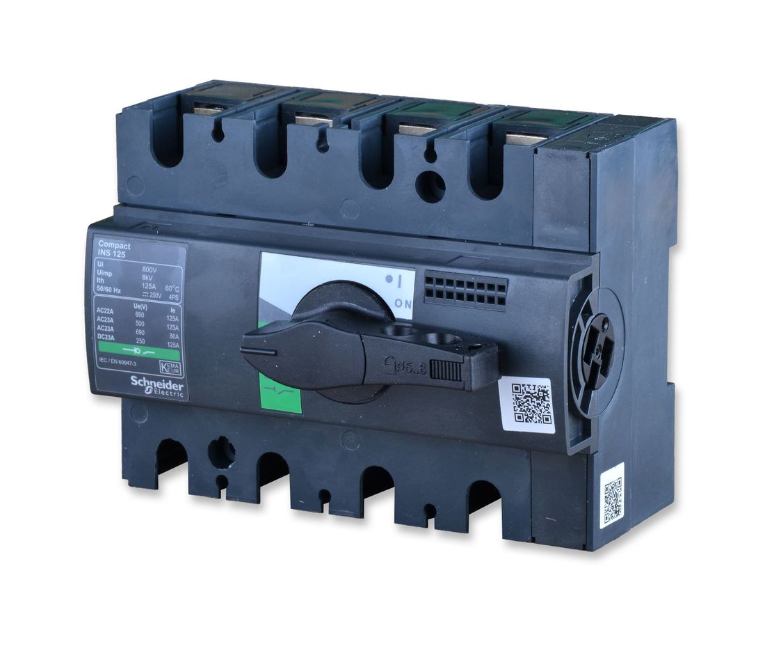 SCHNEIDER INTERPACT INS125 ROZŁĄCZNIK IZOLACYJNY 4P 125A - ERLI.pl