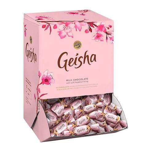 Fazer Geisha mleczne cukierki z nadzieniem z orzechów laskowych 3kg ...