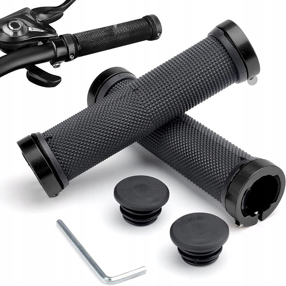 CHWYTY GRIPY ROWEROWE RĄCZKI DO KIEROWNICY ROWERU - ERLI.pl