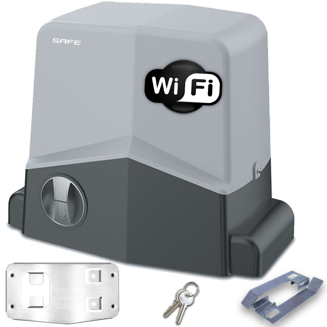 NAPĘD DO BRAMY PRZESUWNEJ DO 1000 KG z WiFi AUTOMAT - ERLI.pl