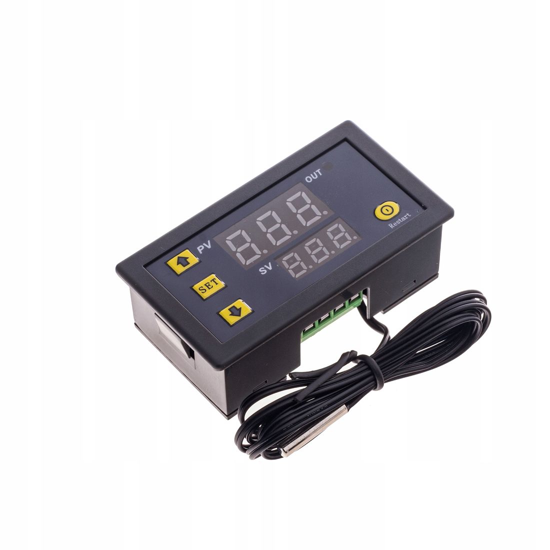 TERMOSTAT ELEKTRONICZNY REGULATOR STEROWNIK CYFROWY Temperatury 230V - ERLI.pl