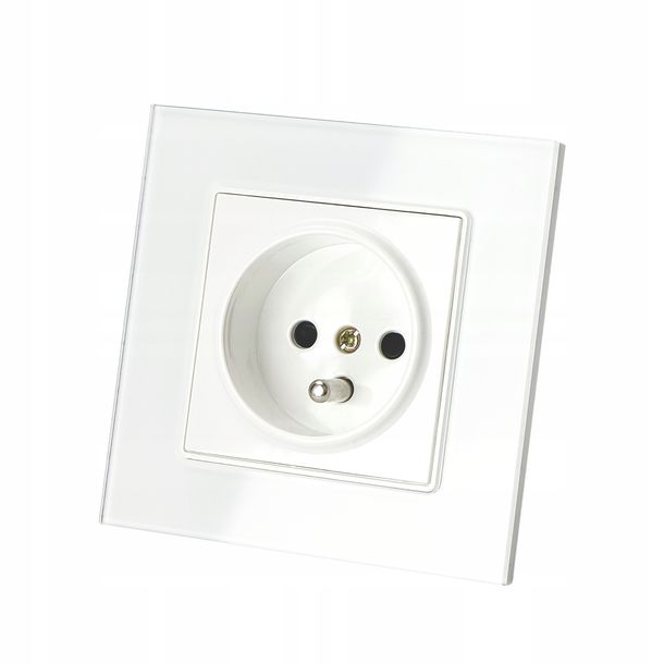 GNIAZDKO ELEKTRYCZNE gniazdo szklane kontakt APPIO – 136315918 - ERLI.pl