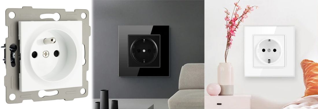 GNIAZDKO ELEKTRYCZNE gniazdo szklane kontakt APPIO – 136315918 - ERLI.pl