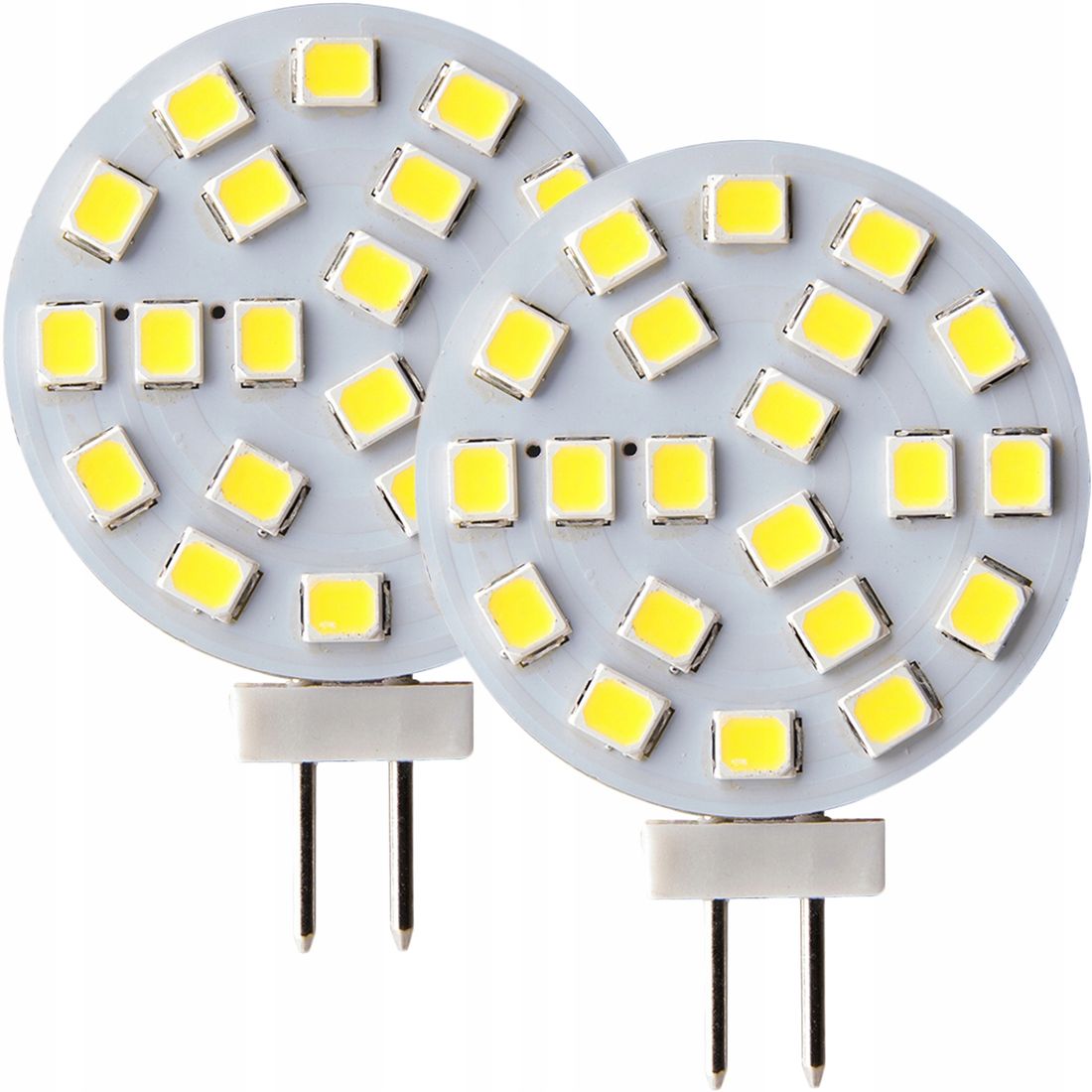 2x Żarówka LED G4 12V DC 5W 450LM NEUTRALNA - ERLI.pl
