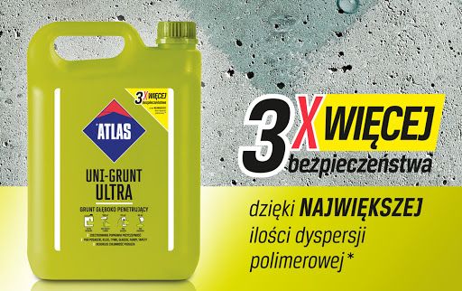 ATLAS UNIGRUNT ULTRA 4KG (GŁĘBOKO PENETRUJĄCY) - ERLI.pl