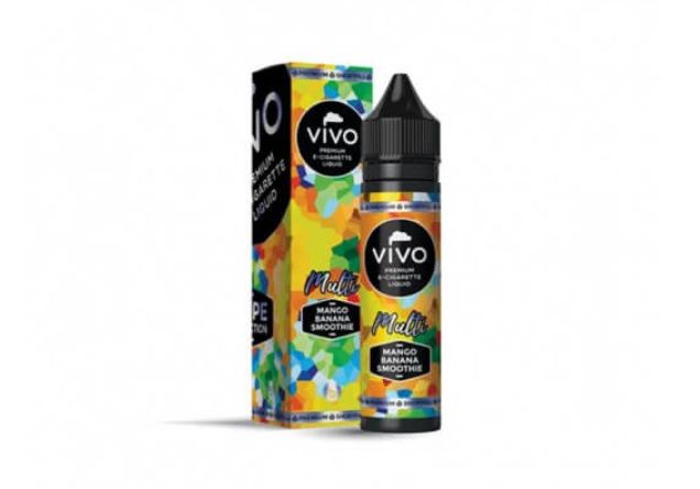 Premix VIVO Vape Selection Multi Mango Banana Smoothie 50ml - ERLI.pl