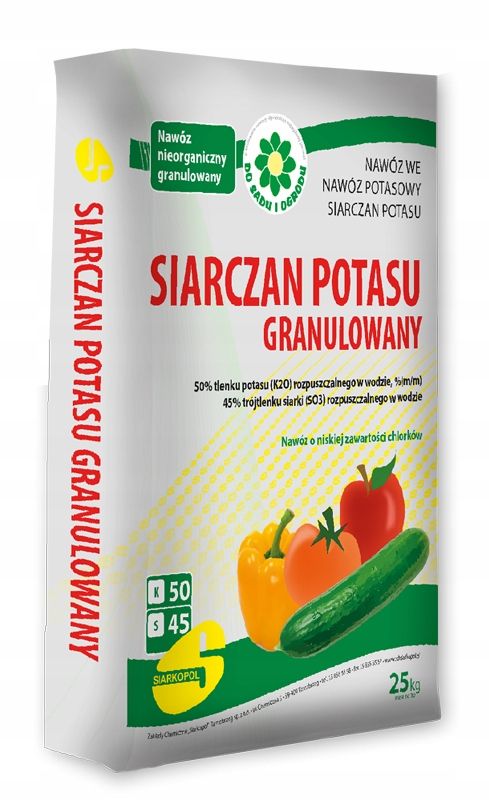 Nawóz Siarczan potasu granulowany 25kg – 136512037 - ERLI.pl