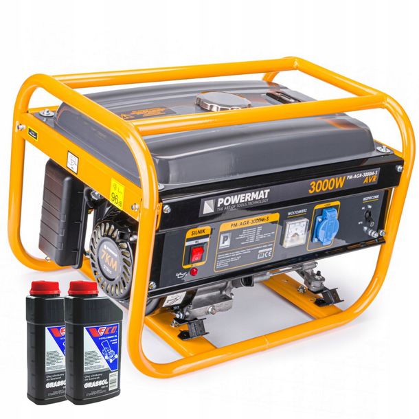 AGREGAT PRĄDOTWÓRCZY GENERATOR 3000W 230V AVR - ERLI.pl