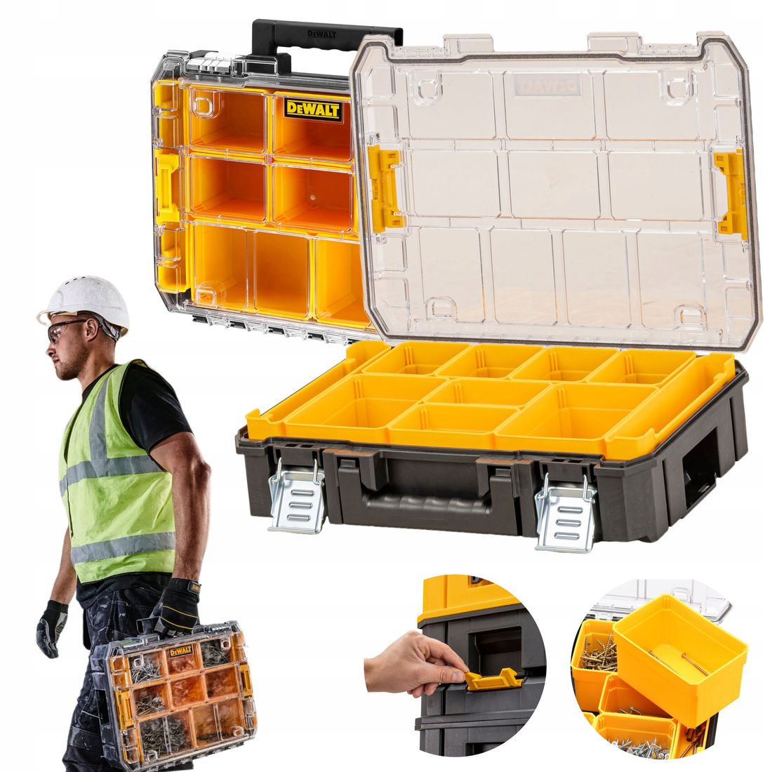 DEWALT ORGANIZER WODOSZCZELNY TSTAK DWST82968 - ERLI.pl