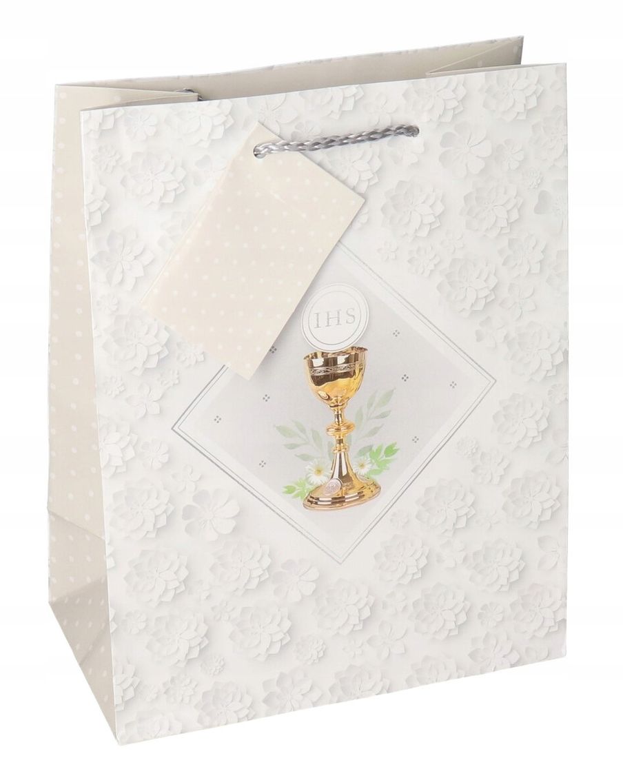 TOREBKA TORBA NA KOMUNIĘ PREZENT KOMUNIA 23x18x10 - ERLI.pl