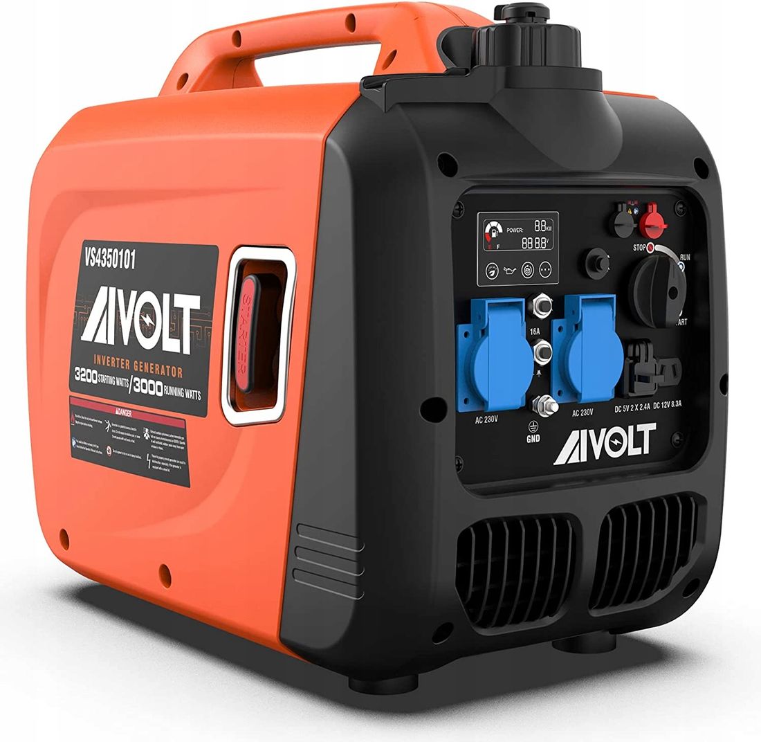 Agregat prądotwórczy AIVOLT 3200W – 136881515 - ERLI.pl