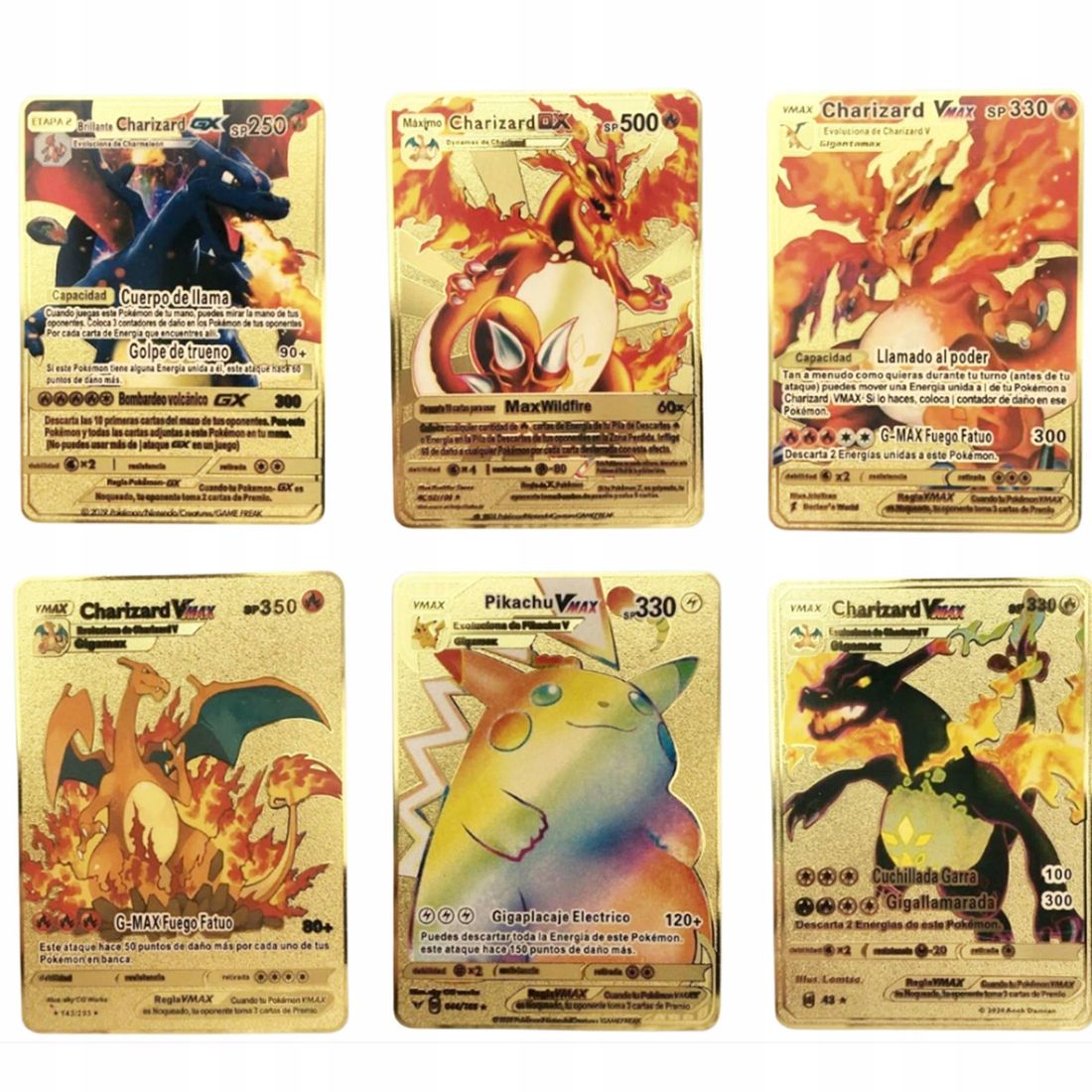 Złote Karty Pokemon Zestaw 55szt Kolekcjonerskie - ERLI.pl Złote Karty Pokemon Zestaw 55szt Kolekcjonerskie - ERLI.pl