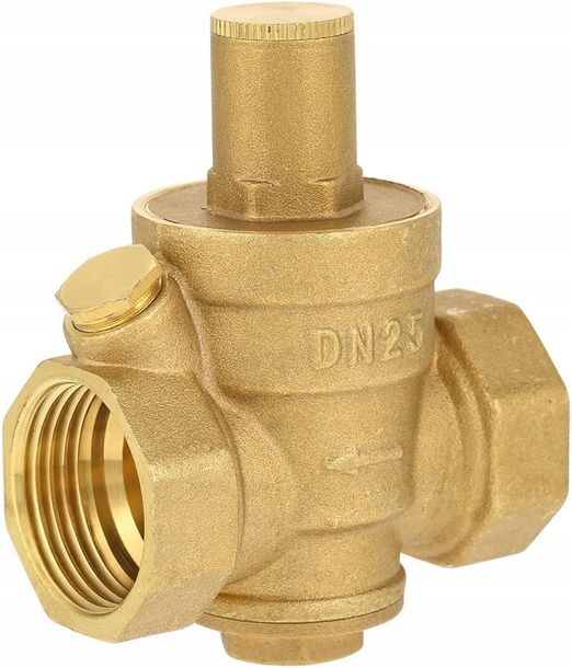REDUKTOR CIŚNIENIA WODY 1 CAL Z MANOMETREM IBO – 136930986 - ERLI.pl