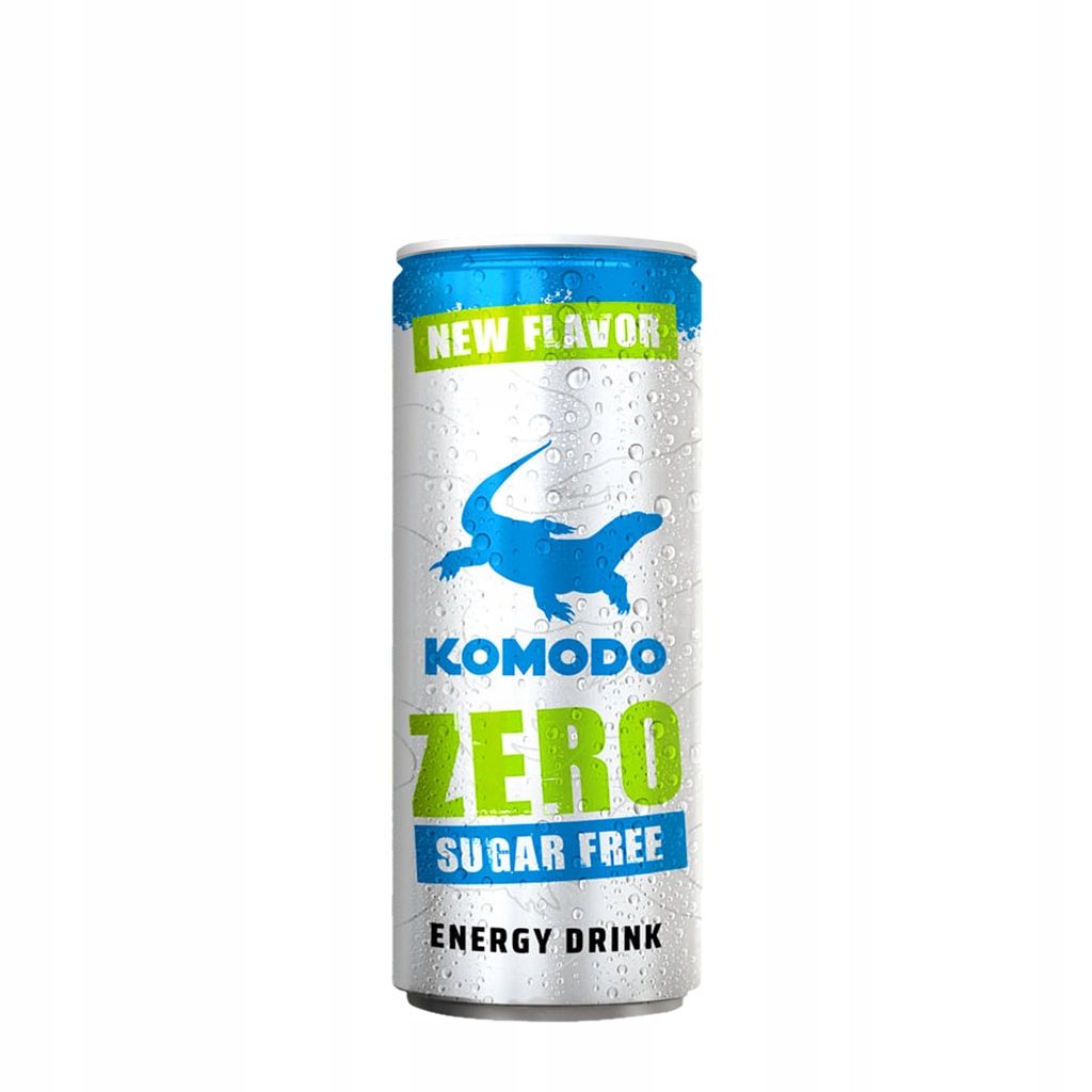 KOMODO zero sugar free energy drink 250ml - ERLI.pl