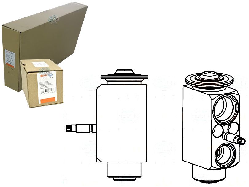 ZAWÓR ROZPRĘŻNY KLIMATYZACJI FORD FOCUS C-MAX 10- - ERLI.pl